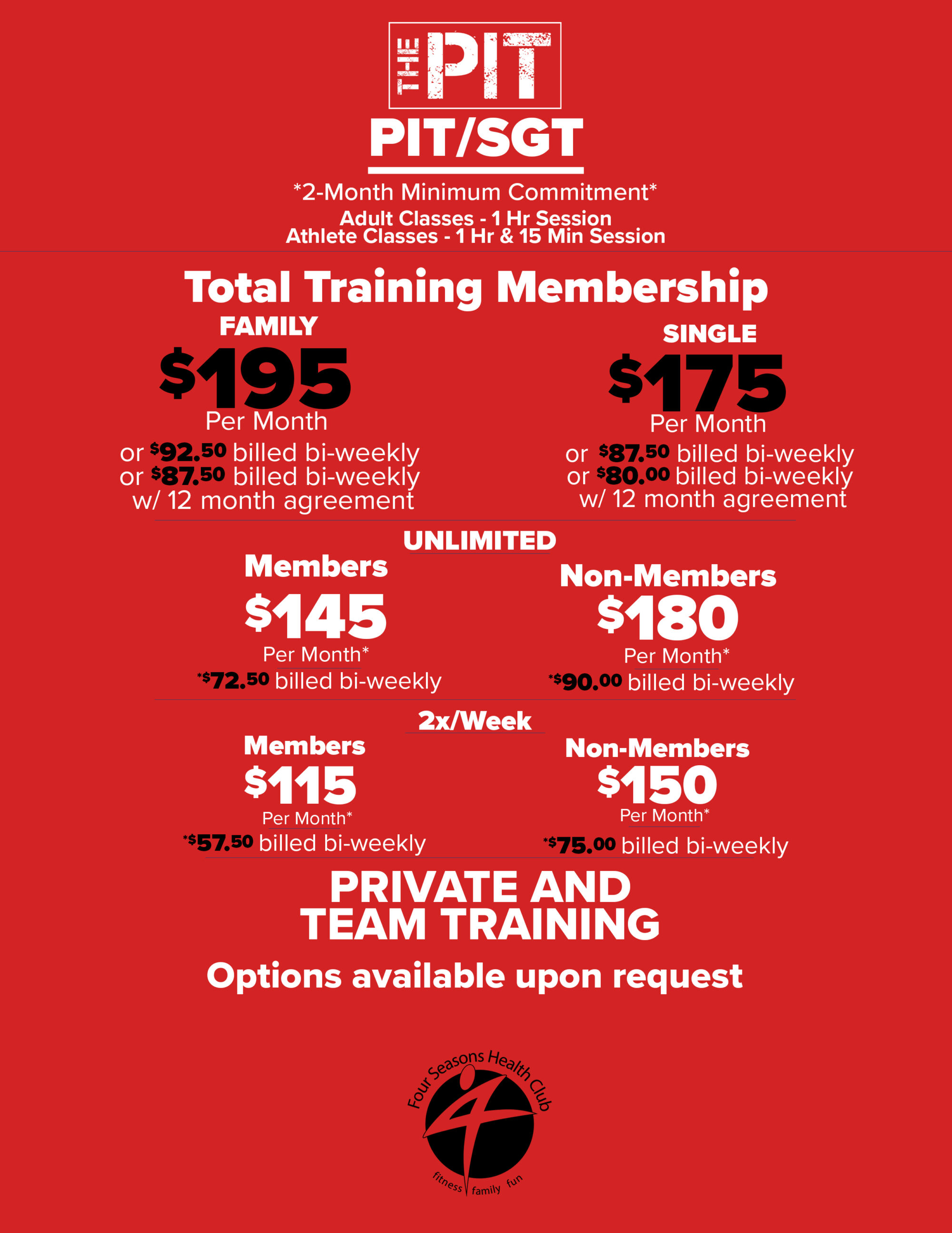 The PIT - Four Seasons Health Club